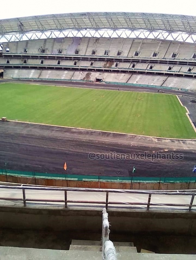Côte d’Ivoire (CAN 2023) : Evolution du stade olympique d’Ebimpé (Images)