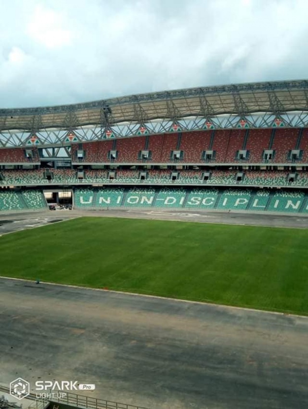 Infrastructures Sportives : Voyons à quoi ressemble Ebimpé en septembre ...