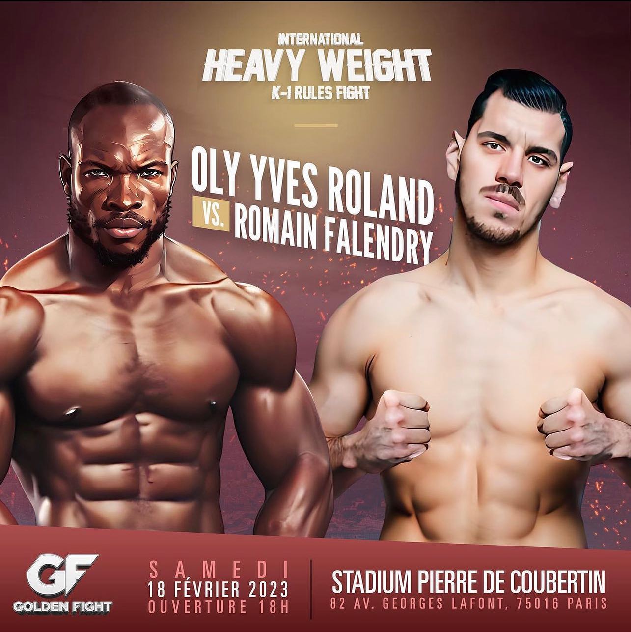 Oly La Machine remporte son combat par KO face à Romain Falendry