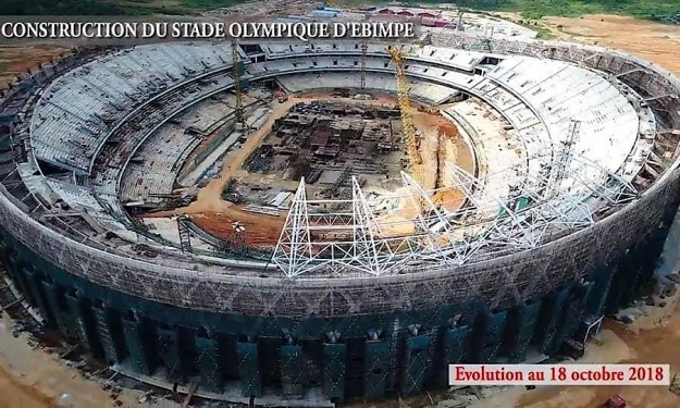 CAN 2021 : Le Stade Olympique d'Ebimpé est presque prêt! (images)