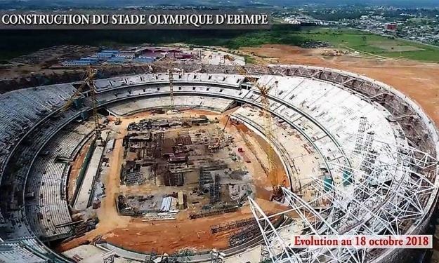 CAN 2021 : Le Stade Olympique d'Ebimpé est presque prêt! (images)